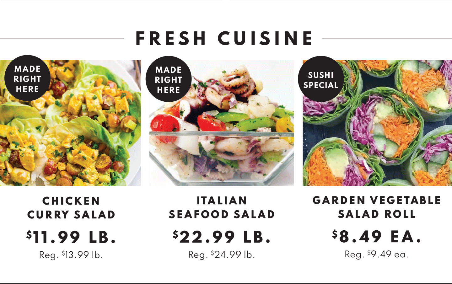Weekly Specials | Seaside Market