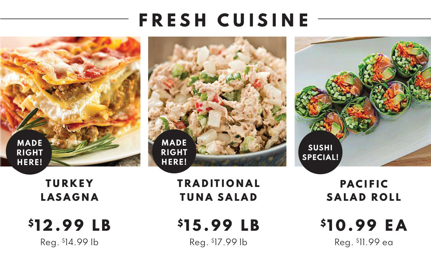 Weekly Specials | Seaside Market